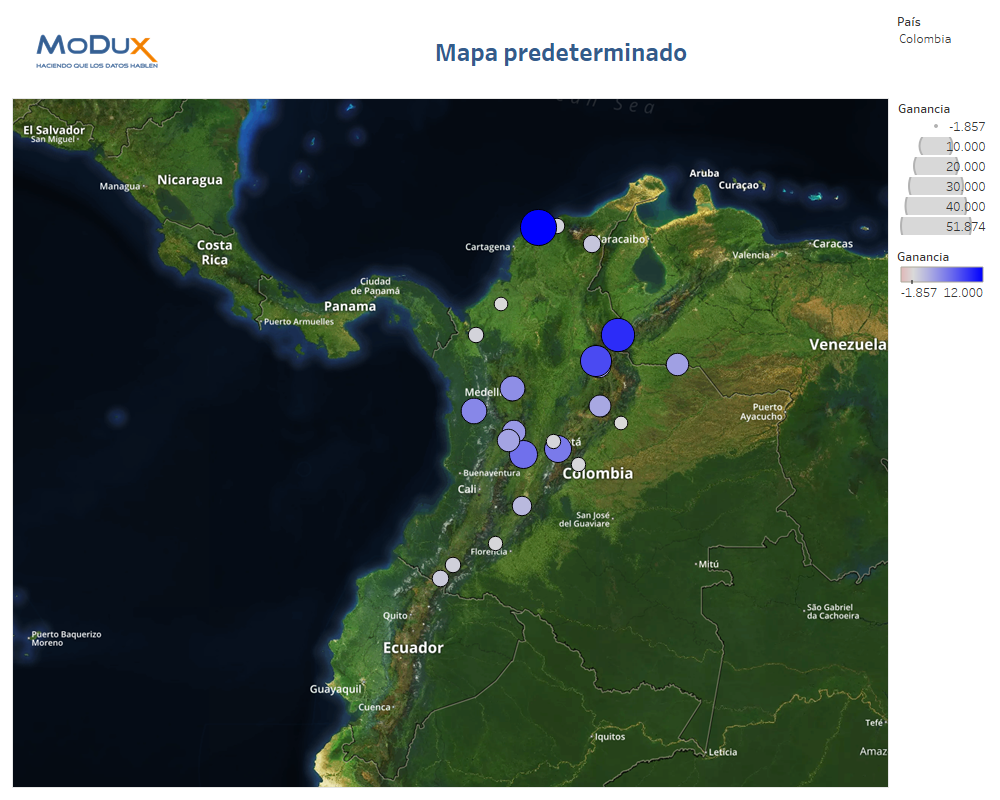 ¿Cómo personalizar mapas usando Mapbox y Tableau? - Modux