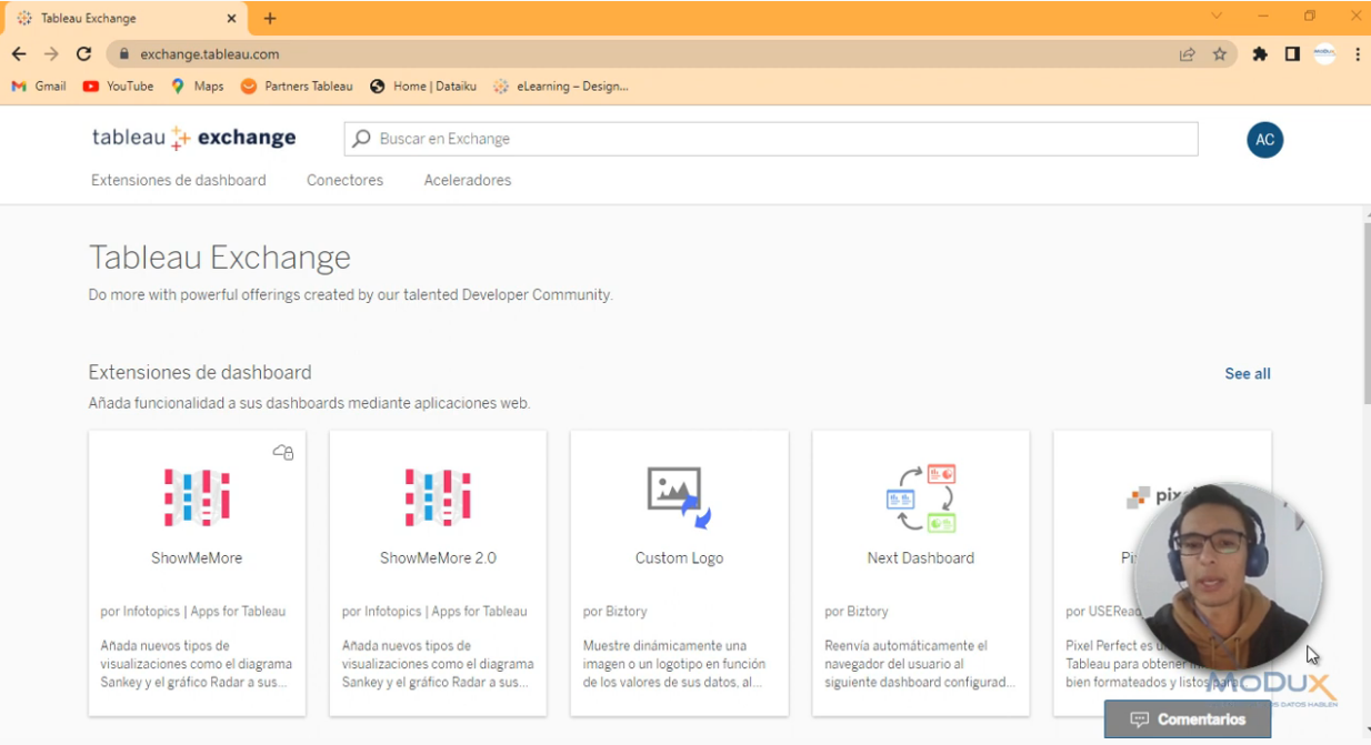Webinars Tableau - Modux