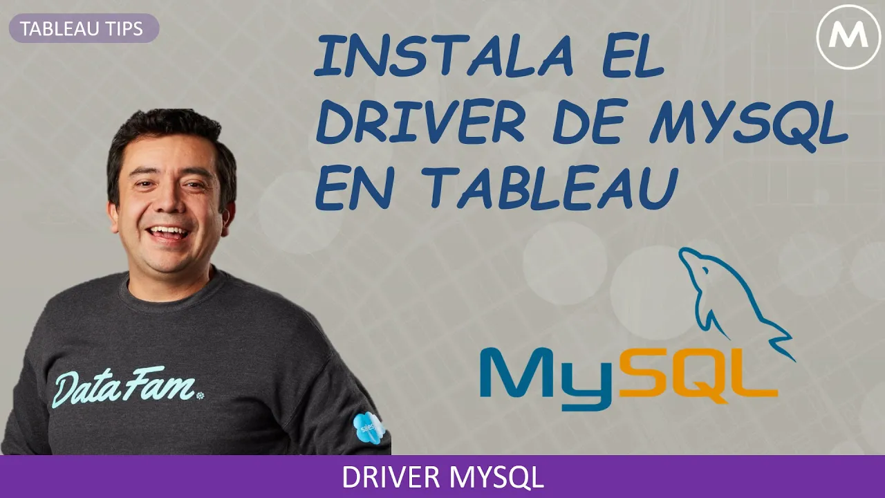 Instala el driver de MySQL para ser usado en Tableau - Modux