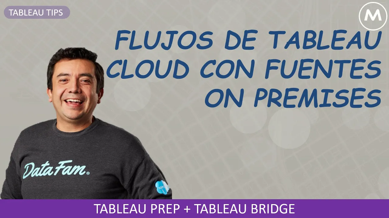 ¿Cómo usar Flujos de Tableau Cloud usando Tableau Bridge? Nuevo Tableau Cloud 2025.1 - Modux